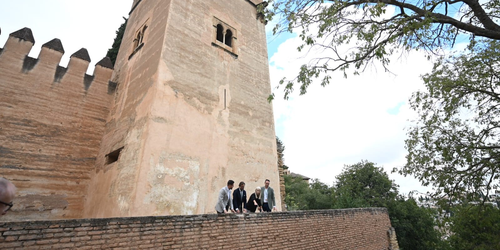 La restauración del Baluarte de la Puerta del Arrabal de la Alhambra ...